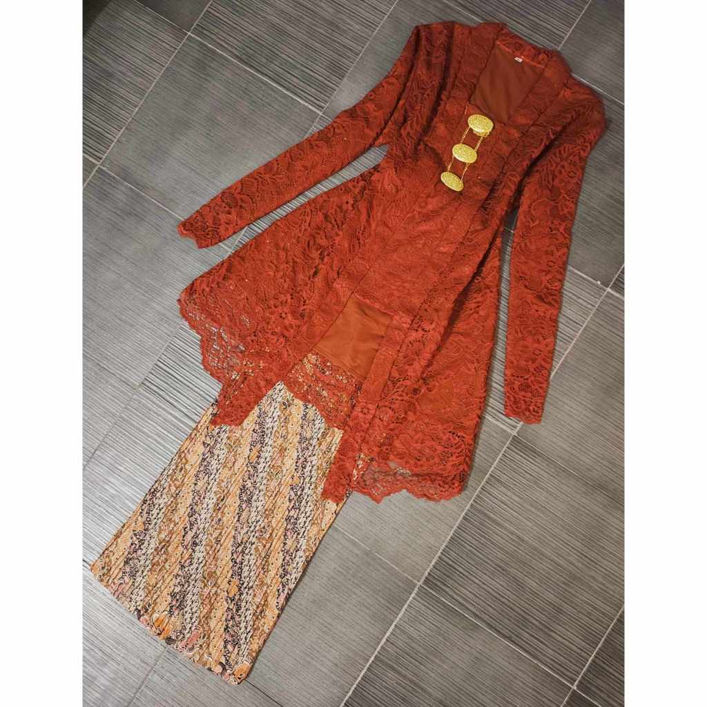 Oren Brick Baju Raya Kebaya Dewasa 2025 | Shopee Malaysia