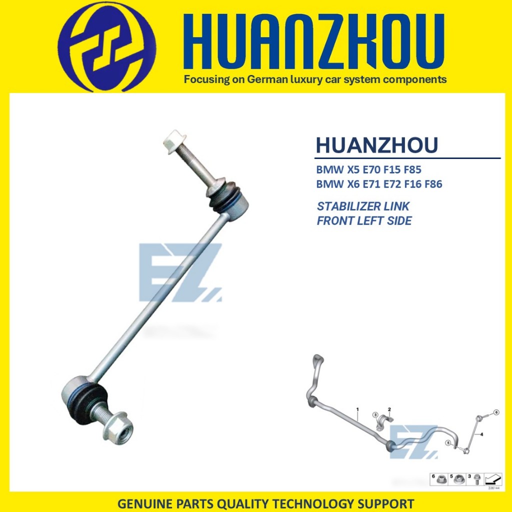 HUANZHOU FRONT STABILIZER LINK LEFT AND RIGHT FOR BMW X5 E70 F15 F85 ...