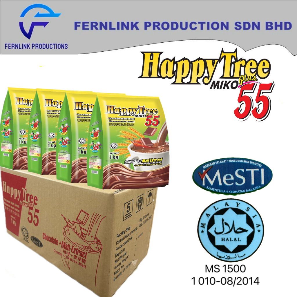 HAPPY TREE MIKO 1KG x 4PKT | Shopee Malaysia