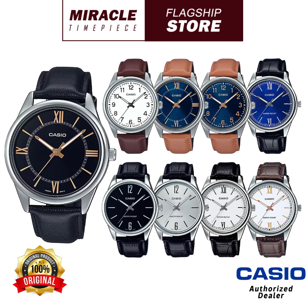 Casio MTP-V005L Men Watch MTP-V005L-1B / MTP-V005L-1B5 / MTP-V005L-2B ...