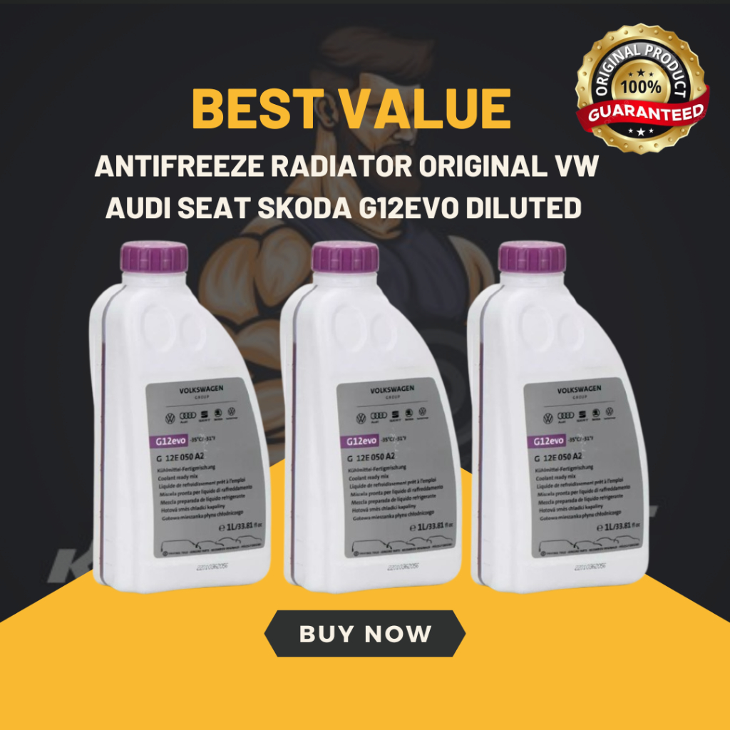 G12E050A2 VW/AUDI G12 G13 P999 HEPU COOLANT 1LITER VW Volkswagen Audi ...