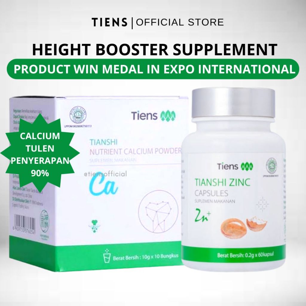 UBAT TINGGI BADAN CALSIUM TIENS HEIGHT INCREASE PENINGGI BADAN TERBAIK ...