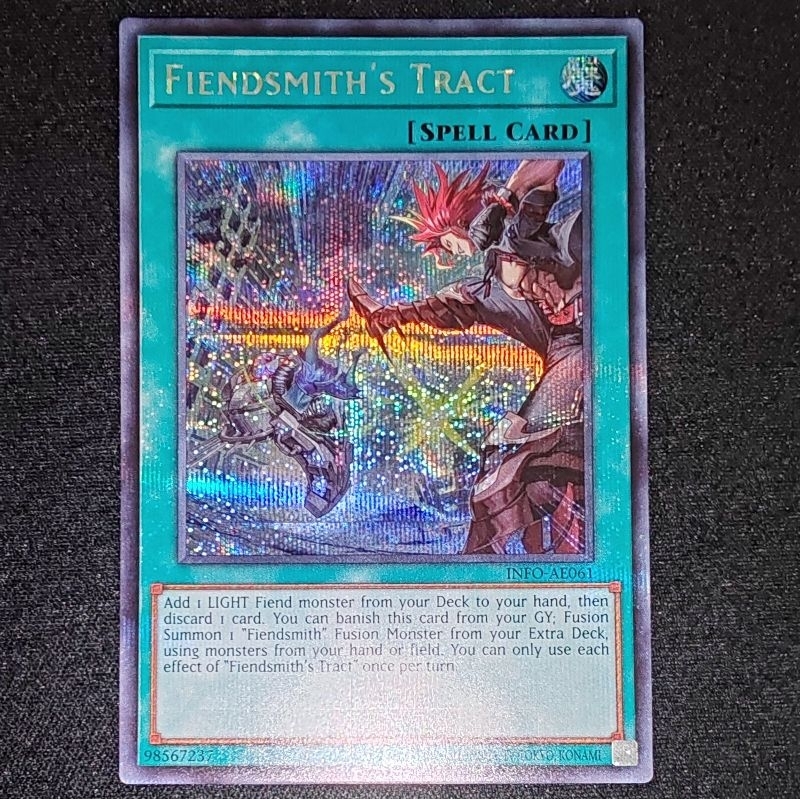 YUGIOH INFO-AE061 Fiendsmith's Tract [SR/SER] | Shopee Malaysia