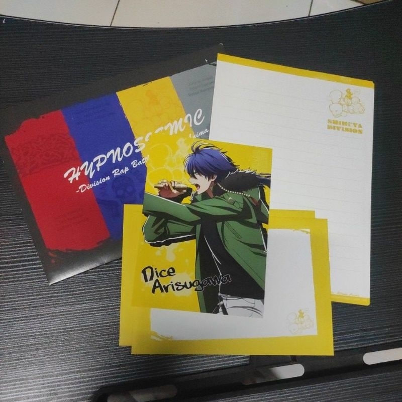 HypMic / Hypnosis Microphone Dice Arisugawa Official Fling Posse Letter ...