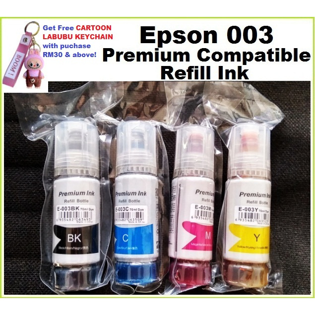 Epson 003 / T003 Premium Compatible Refill Ink for Epson Printer L1110 ...