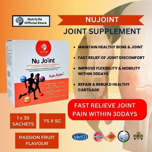 【NutriLife】Nujoint Powder 5g x30's |Joint Care Supplement(1box) | Shopee Malaysia