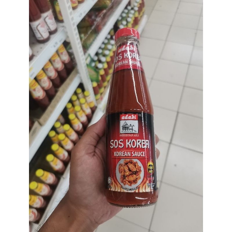 Sos Korea Pedas Adabi Hot Korean Sauce 340g Halal | Shopee Malaysia