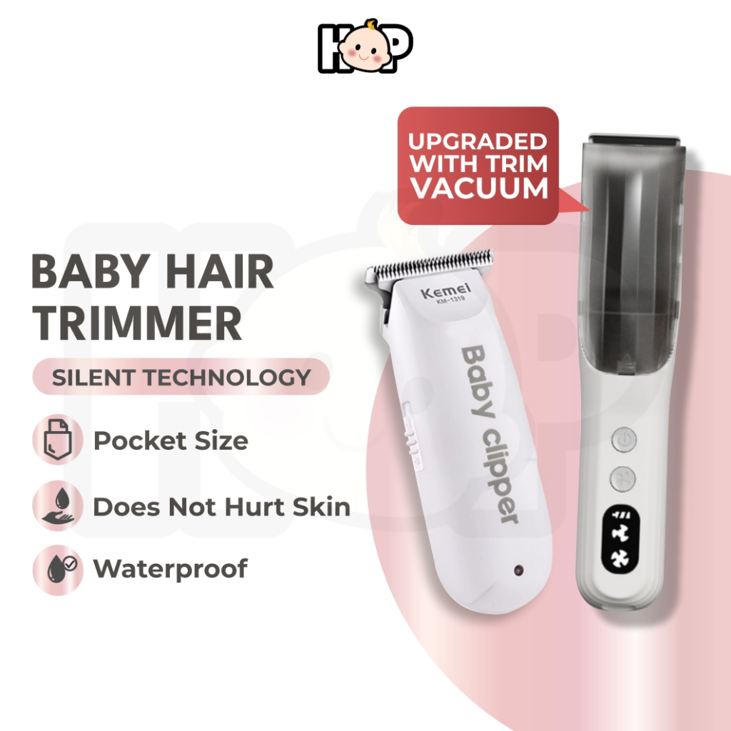 Mini Baby Hair Trimmer Shaver USB Portable Pencukur Rambut Rechargeable ...