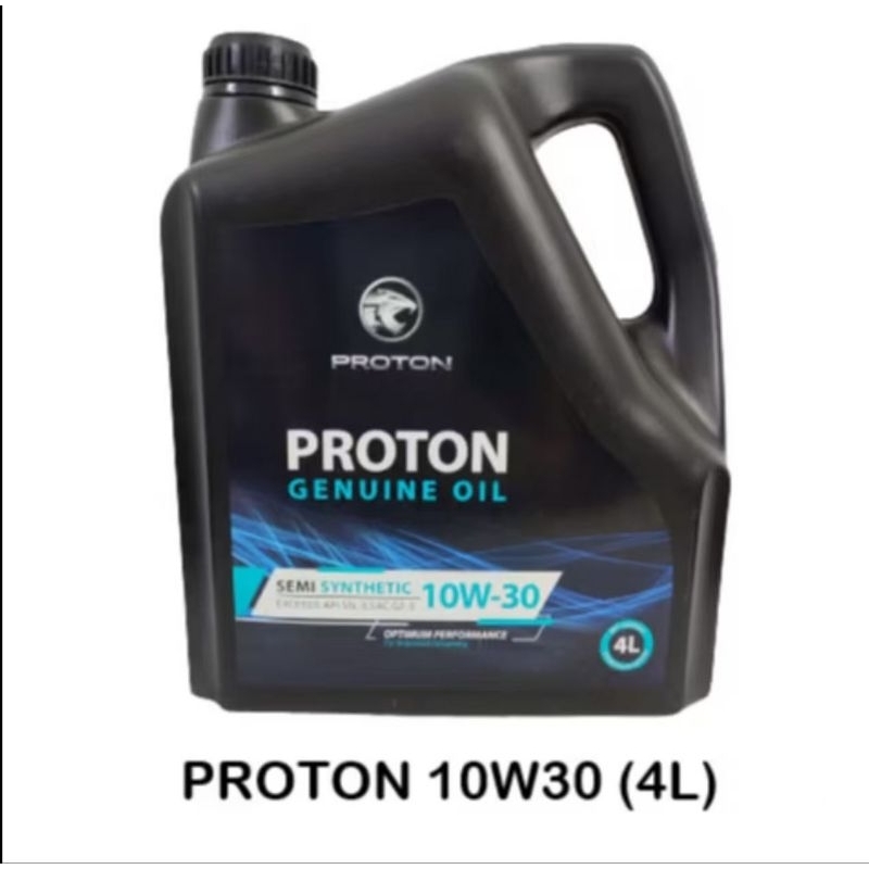 Proton Engine Oils SAE 5W30 Fully Synthetic (4L) WITH OIL FILTER ...