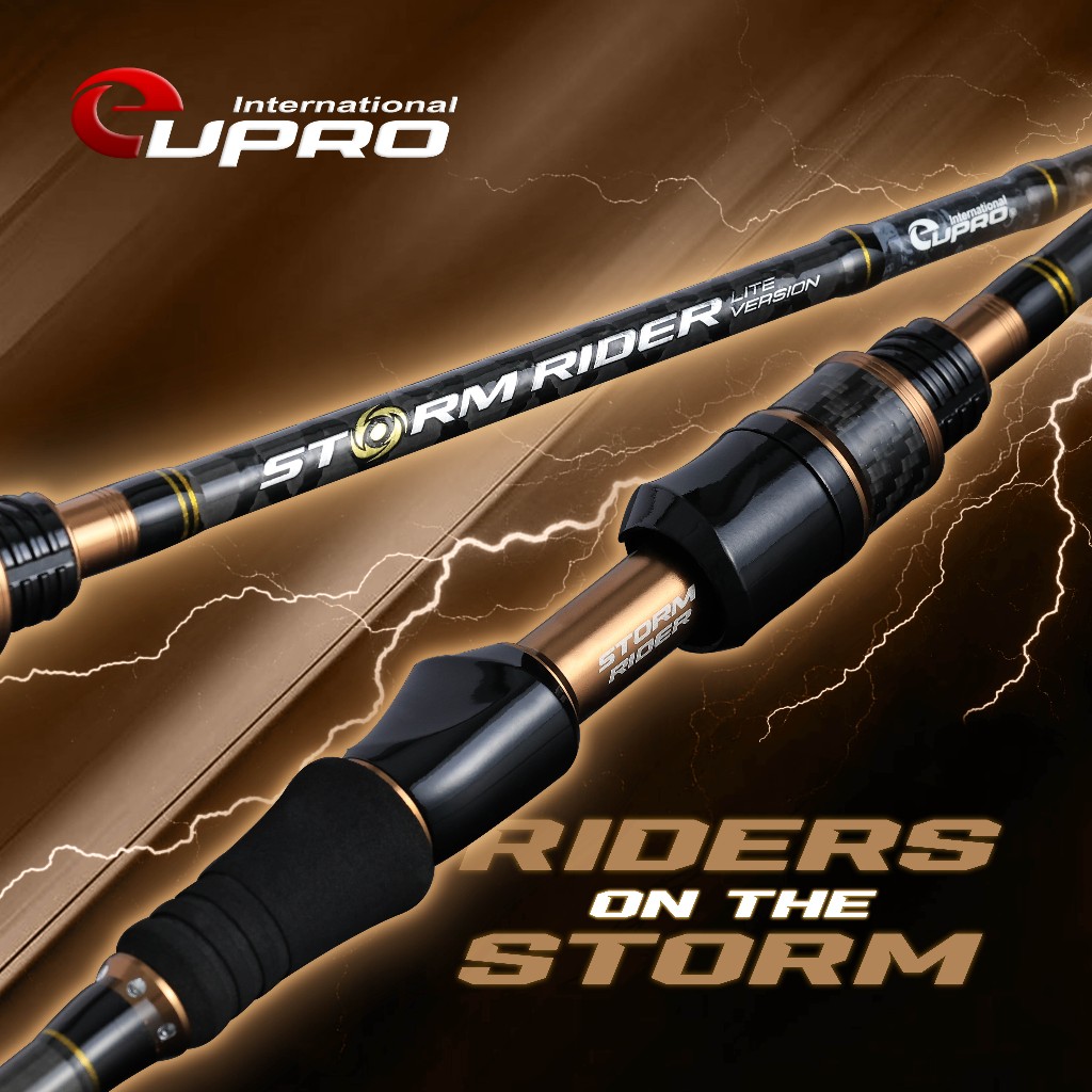 Eupro Storm Rider XSB (Spinning Rod 2 Pieces Fishing Rod Suitable for ...