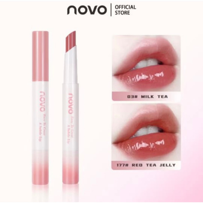 Novo 口红Lipstick Translucent Water-Gloss Lipstick Moisturizing ...