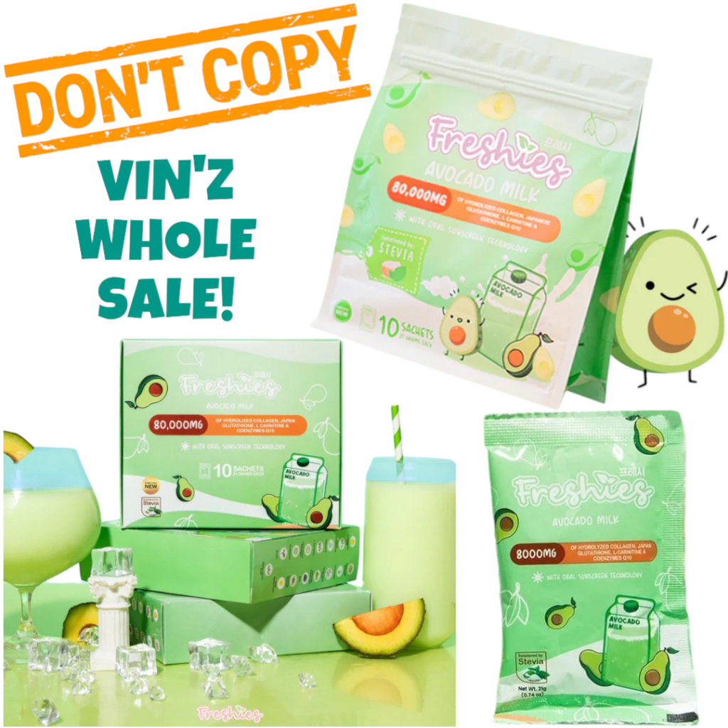 Freshies Avocado Milk Collagen Drink 210g. (10 Sachets) | Shopee Malaysia