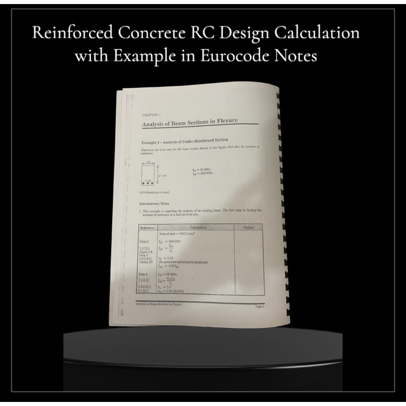 Reinforced Concrete RC Design Calculations with Examples in Eurocode ...