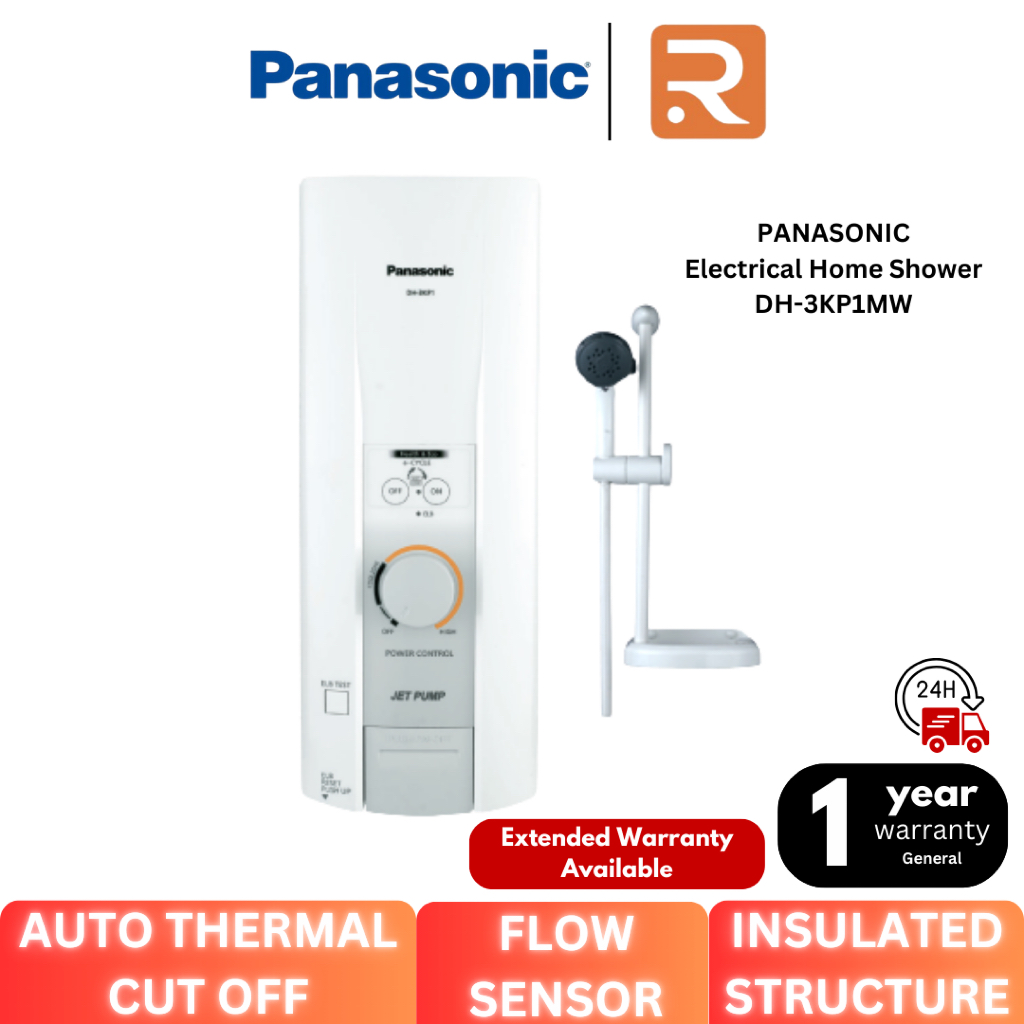 PANASONIC Electrical Home Shower DH-3KP1MW | Shopee Malaysia