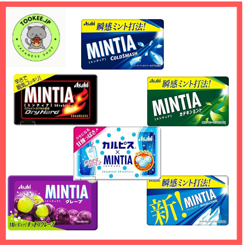Asahi Group Foods Mintia 50 pellets (7g) | Shopee Malaysia