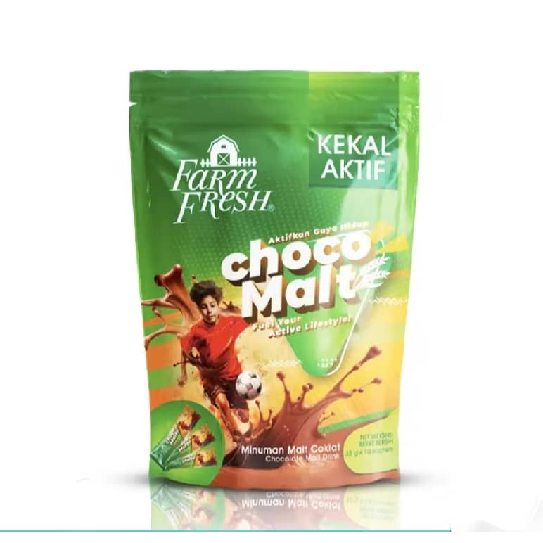 Farm Fresh Choco Malt Sachet 10x35g | Shopee Malaysia