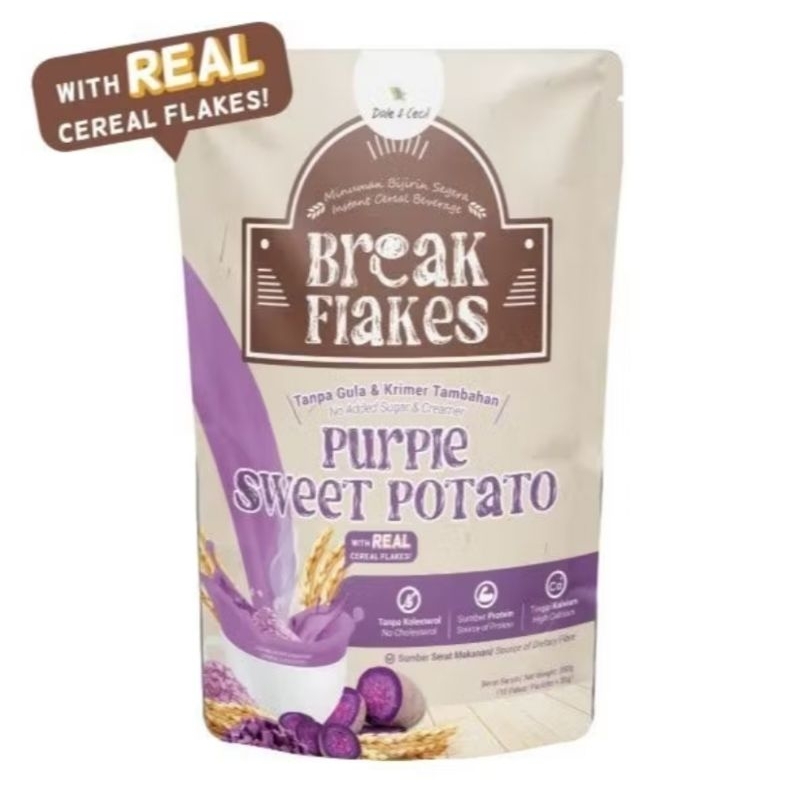 Break Flakes Sweet Potato Flavor 10's x 35g | Shopee Malaysia