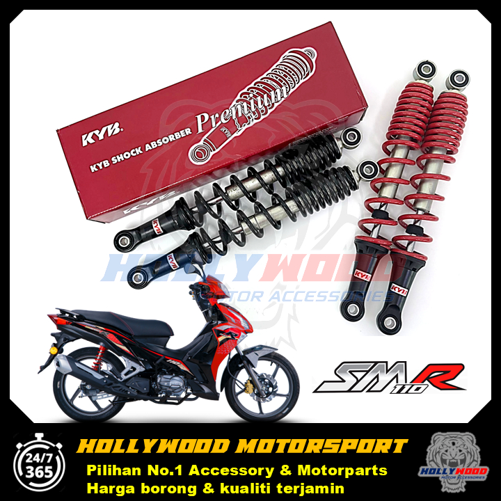 SYM SM SPORT 110R ABSORBER BELAKANG KYB KAYABA 100% ORIGINAL WORLD ...