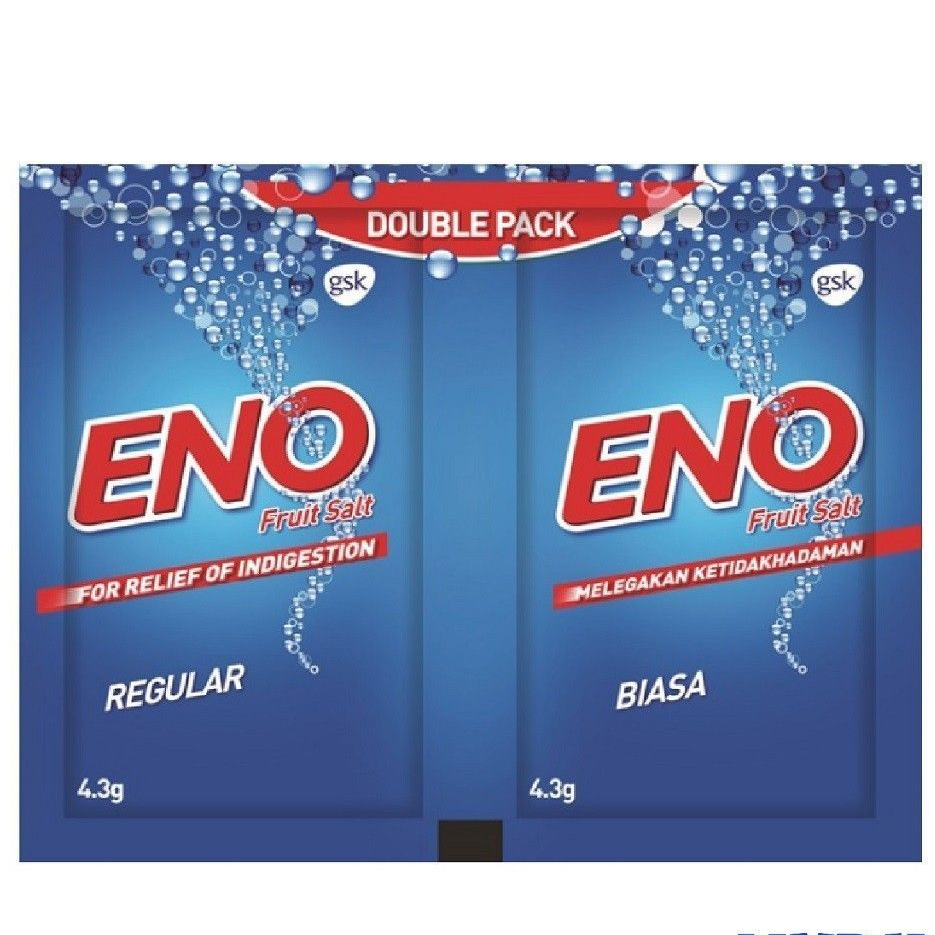 ENO POWDER REGULAR 4.3G TWIN PACK (7/2025) | Shopee Malaysia