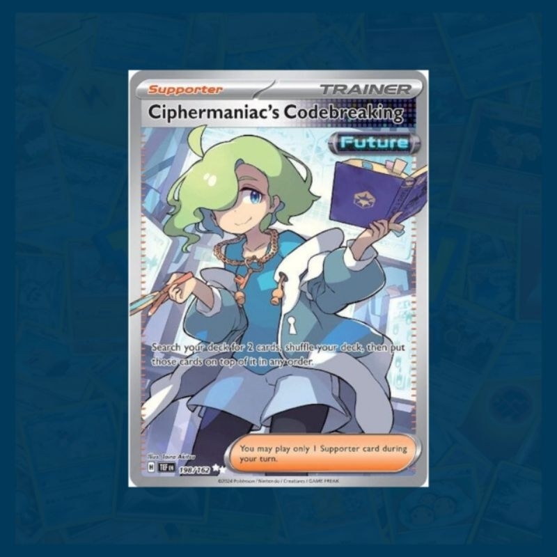 Ciphermaniac's Codebreaking (198/162) Full Art | Temporal Forces ...