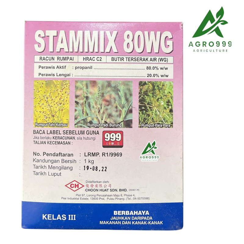 Stammix 80WG 1kg Racun rumpai sama (Leptonil, Lescplo, Stam, skipper ...