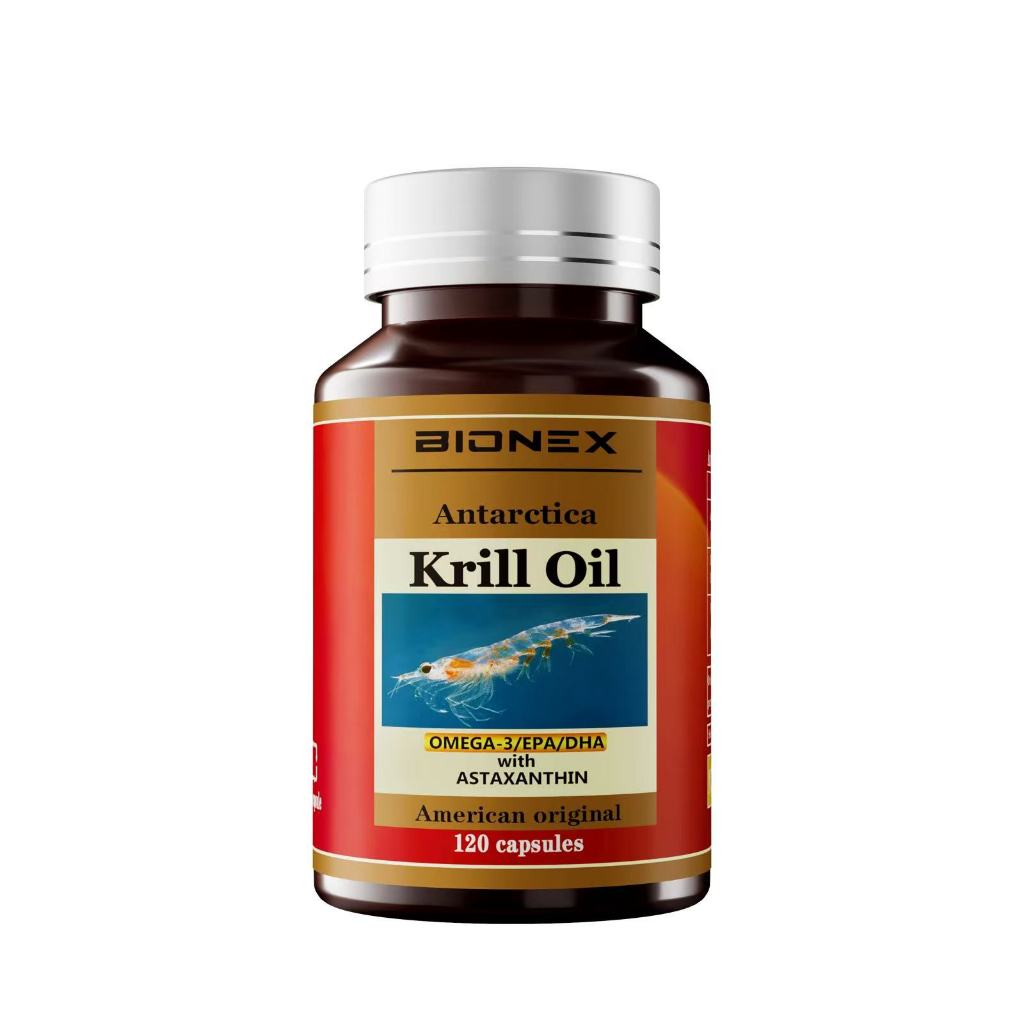 BIONEX Kapsul Minyak Krill Antartika menyokong kesihatan otak dan ...