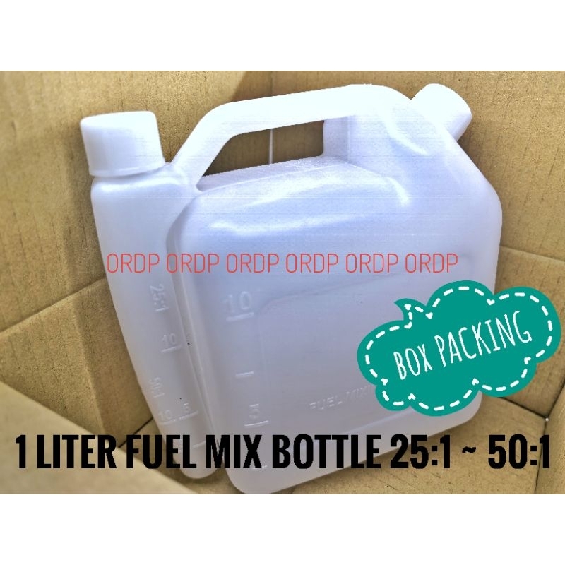 1 liter bottle mixing mix 50:1 / 25:1 petrol | Shopee Malaysia