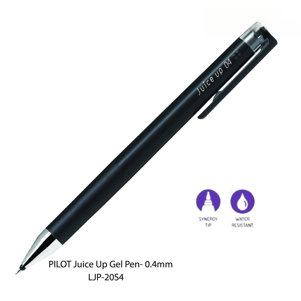 PILOT Juice Up BLACK Gel Pen 0.4mm/LJP-20S4 | Shopee Malaysia