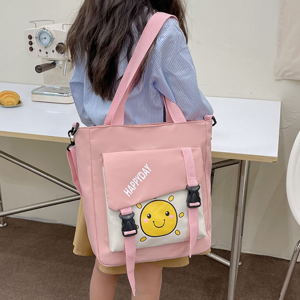 BBD Women's Nylon Student Shoulder Bag/ File Bag HMB037 | Shopee Malaysia