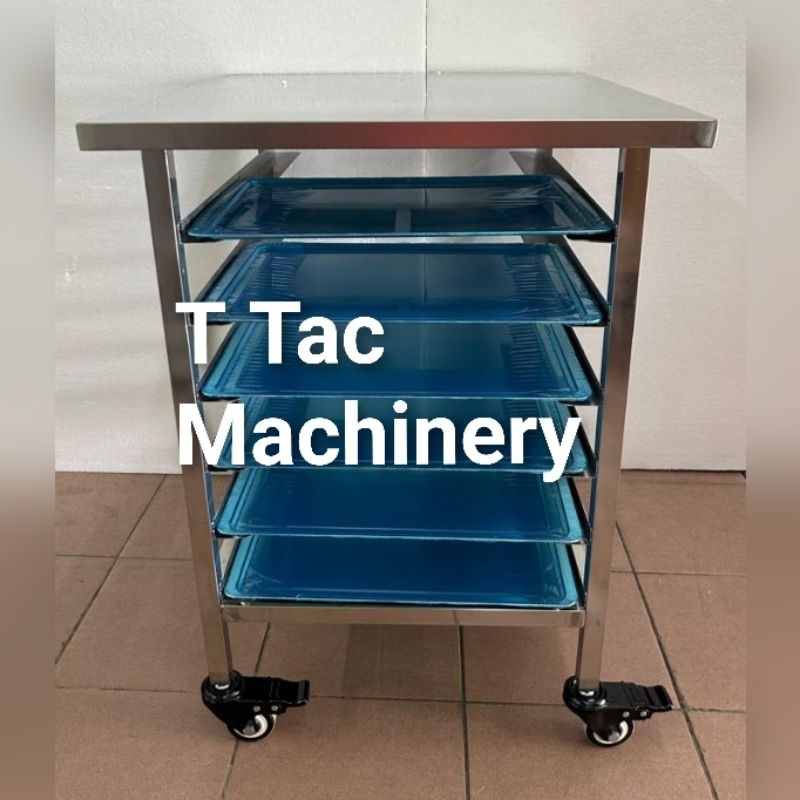 STAINLESS STEEL OVEN RACK TROLLEY FOR CONVECTION OVEN ORIMAS /OKAZAWA ...