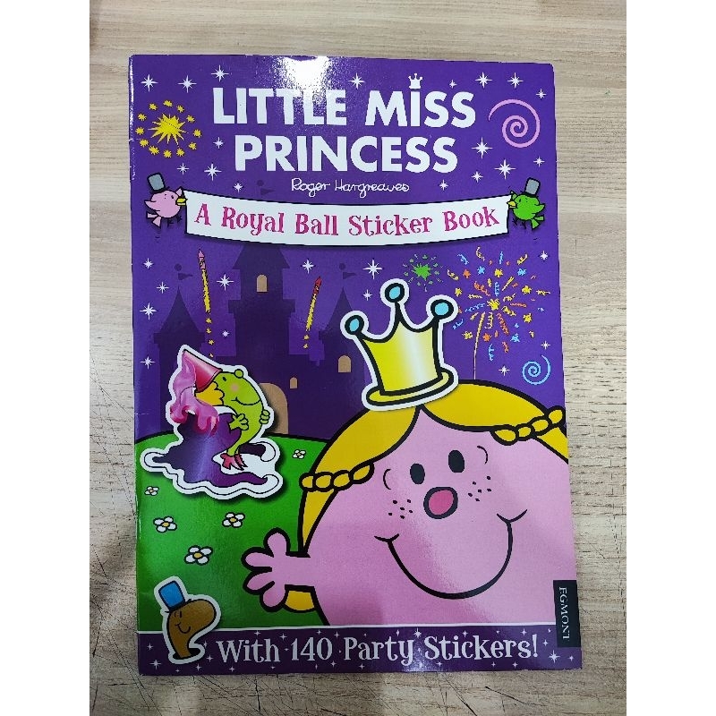 (ENG) Roger Hargreaves - Little Miss Princess : A Royal Ball Sticker ...