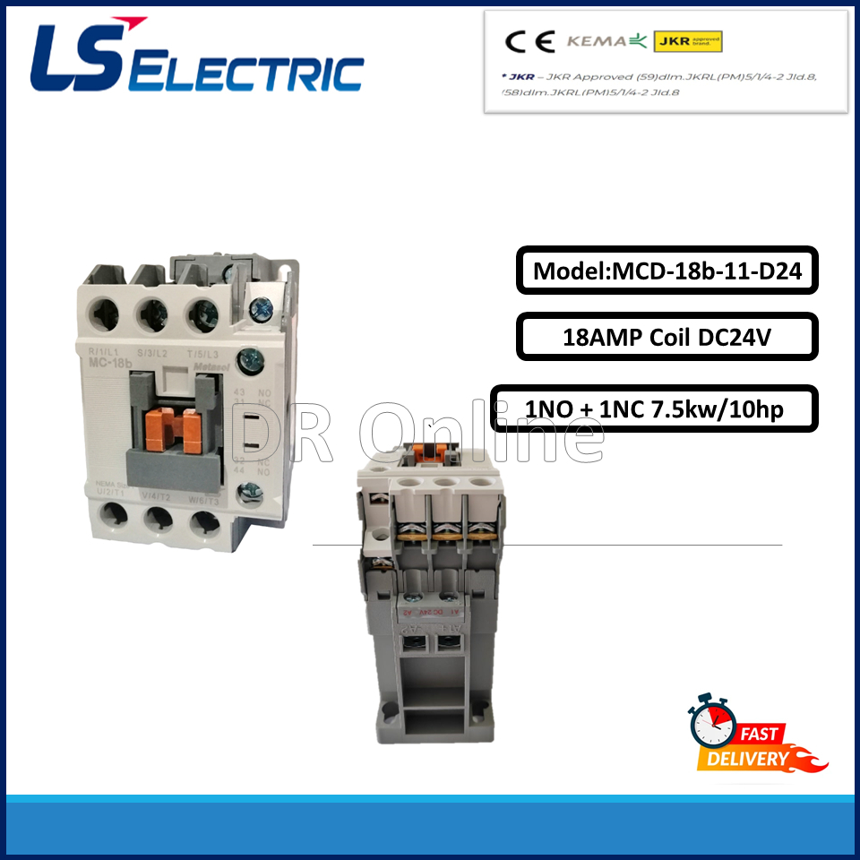 LS DC METASOL CONTACTOR, MC-(D)-9-11-D24, MC-(D)12, MC-(D)-18, MC-(D)-32 | Shopee Malaysia