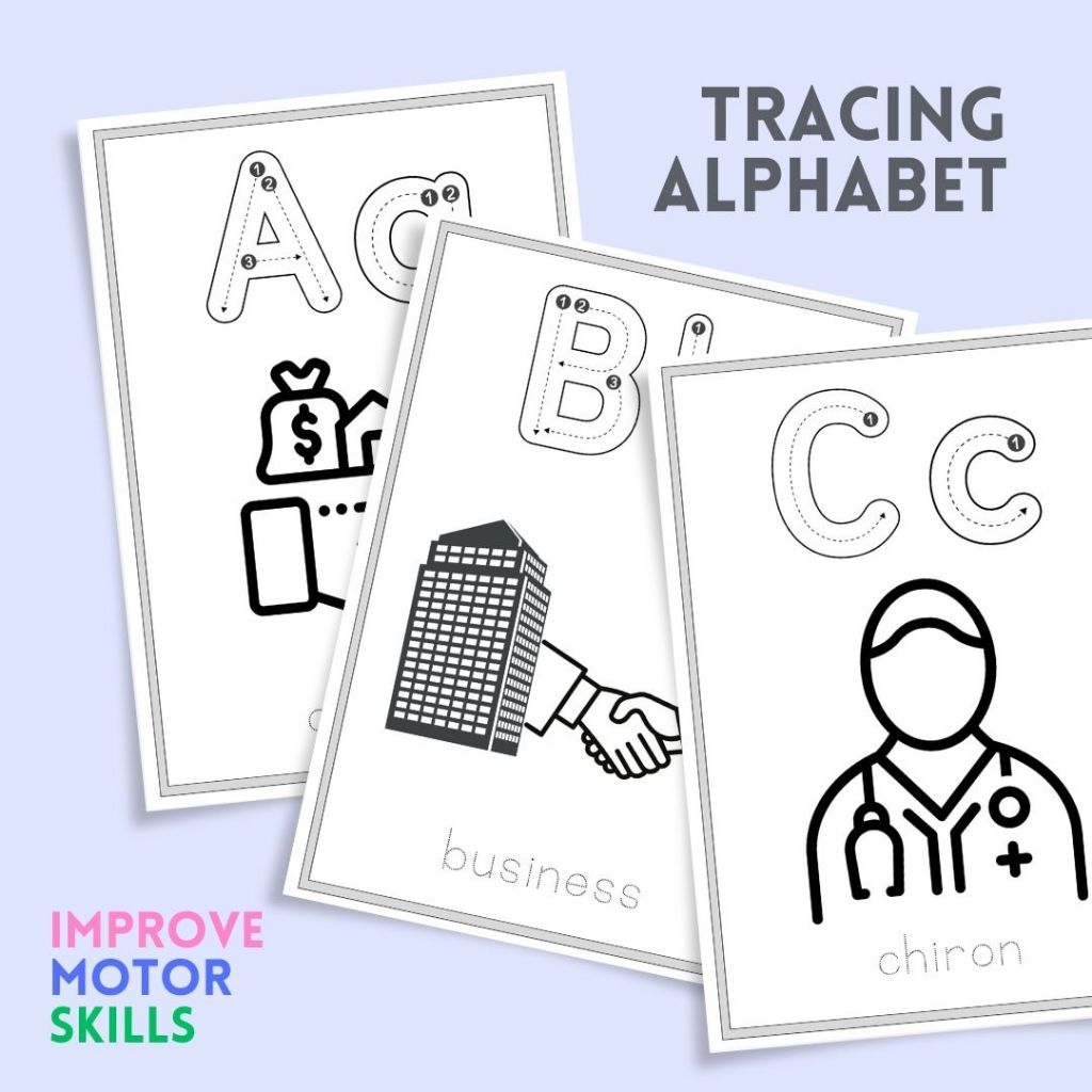 [PDF] Success Alphabet Tracing and Coloring – Printable Coloring Book ...