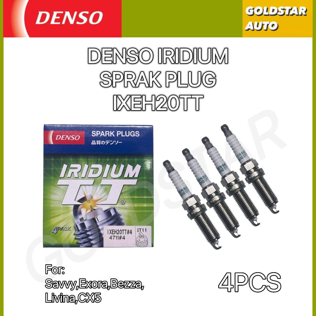【DENSO】IXEH20TT Iridium TT Spark Plug 4pcs Set Twin-Tip Technology for ...