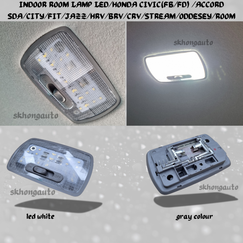 HONDA INDOOR ROOM LAMP LED HONDA CIVIC(FB/FD) /ACCORD SDA/CITY/FIT/JAZZ ...