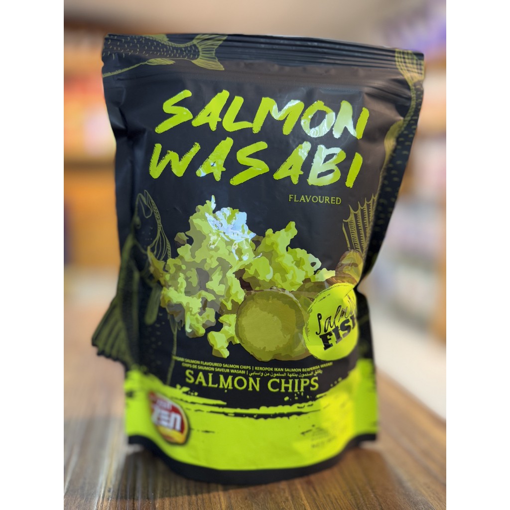 ZEN ZEN WASABI SALMON FISH CHIPS(HALAL) | Shopee Malaysia