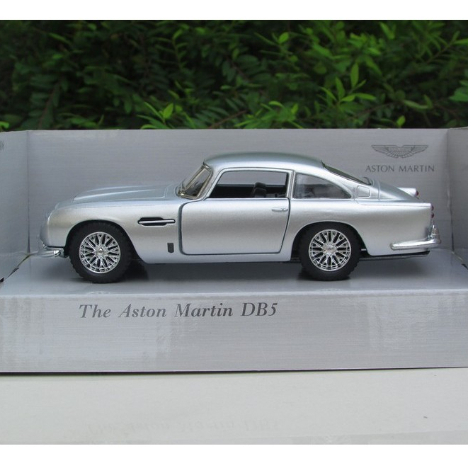 KINSMART 12cm Diecast Car 1963 Aston Martin DB5 James Bond Goldfinger ...