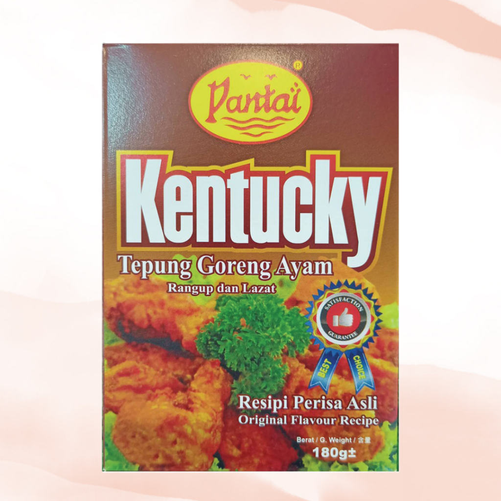 Kentucky Tepung Goreng Ayam Resipi Perisa Asli Cap Pantai (180GM ...