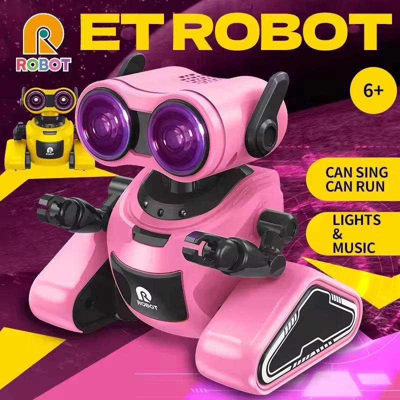 (READY STOCK) New 2025 RC AI ET Robots Toys Fun Light Sensor Eyes Hand ...