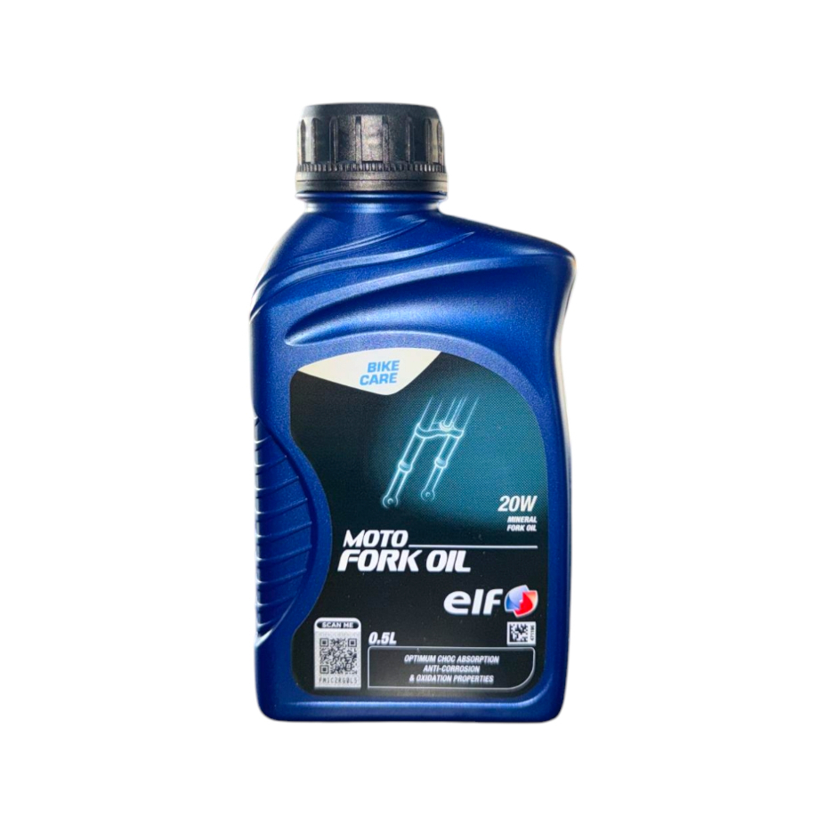 ELF MOTO FORK OIL MOTOR FORK OIL 20W MINYAK FORK 0.5L 500ML ORIGINAL ...