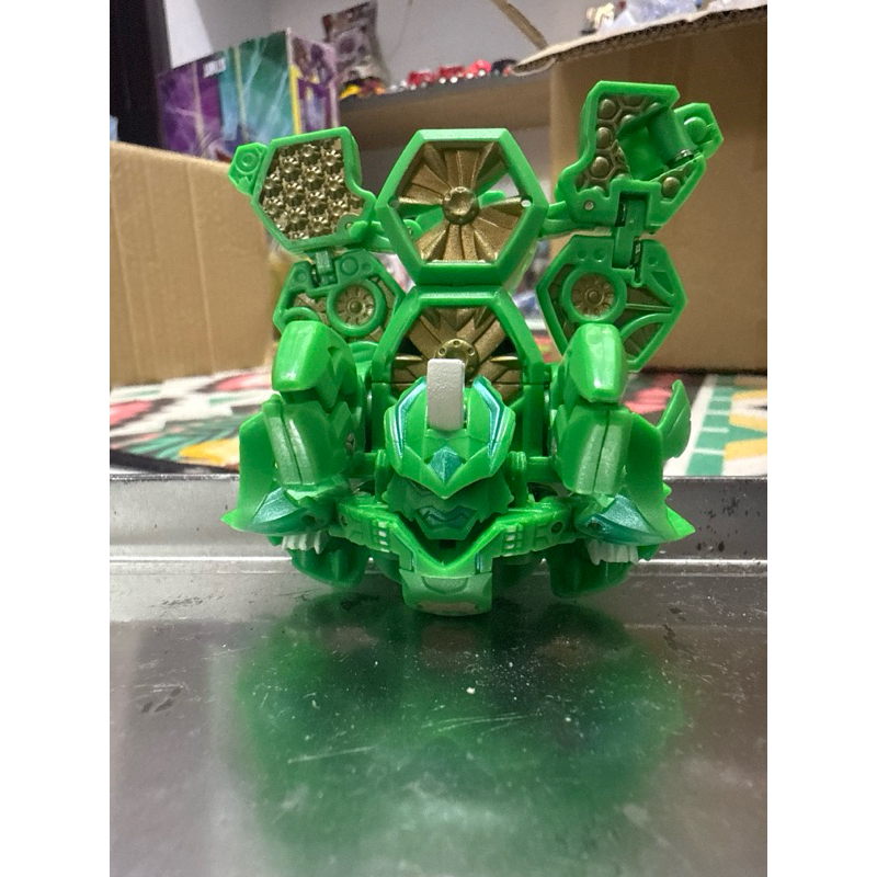 Bakugan Battle Brawlers Battle Gear Green Cooper Battle Turbine with ...