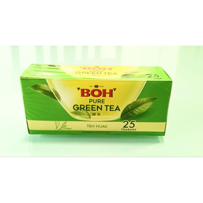 Boh Green Tea (Tea Bags) 25's | Shopee Malaysia