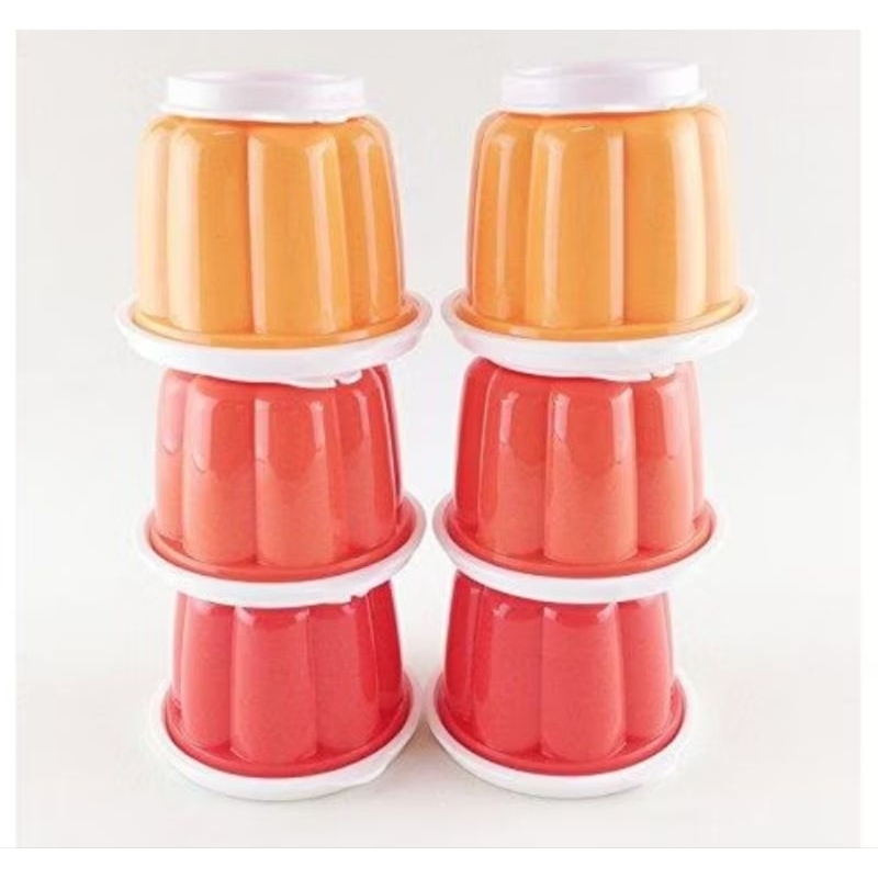 Tupperware Limited Edition 6 x120ml Jelly Maker (Jelly mold) | Shopee ...