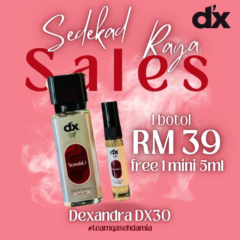DEXANDRA DX30 New Scents Bau exclusive mewah original | Shopee Malaysia