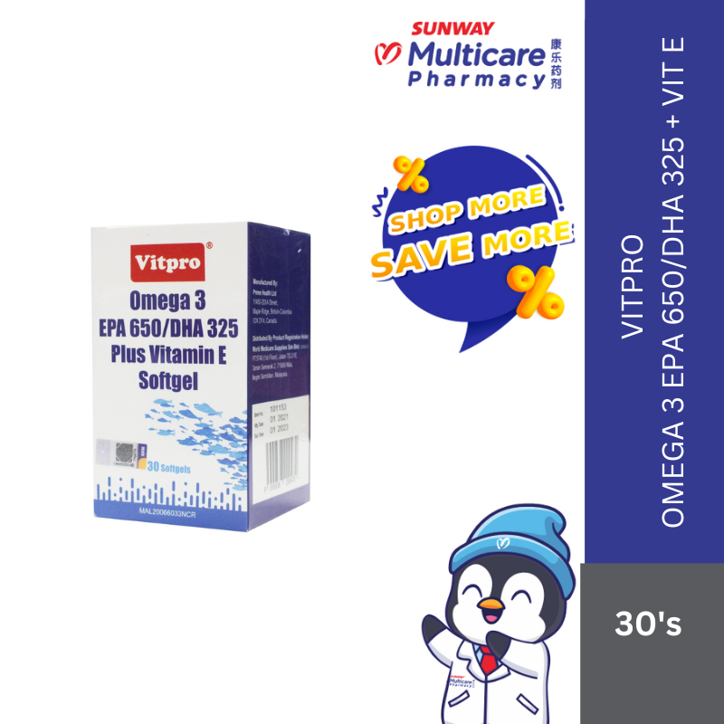 Vitpro Omega Fish Oil (30's) | Shopee Malaysia