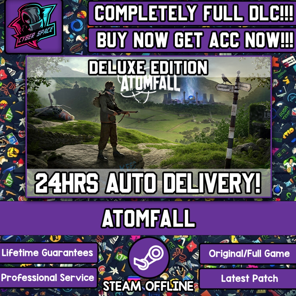 ATOMFALL [Auto Delivery] [Steam Offline] [Full DLC] Cyber Space PC Game ...