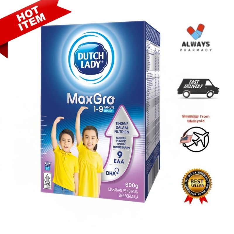 Dutch Lady MaxGro 600g | Shopee Malaysia