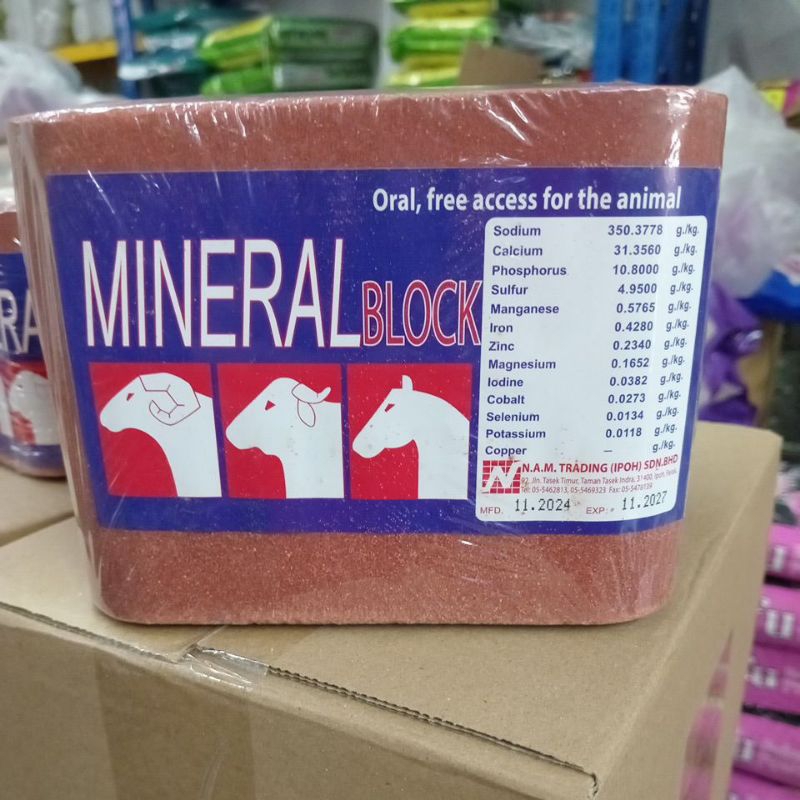 mineral Block garam jilat lembu,kambing,unta 5kg | Shopee Malaysia