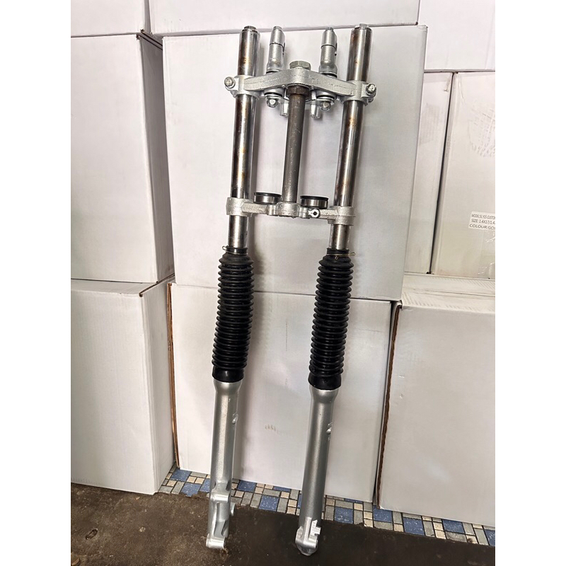 KLX150 91mm 21INCH FRONT FORK DAMPER SET HANDLE BRACKET STEERING STEM FORK DAMPER SET FORK ...