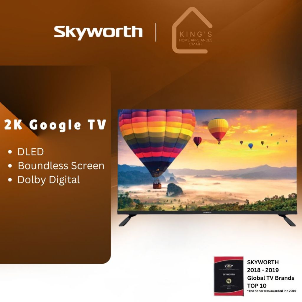 [FREE SHIPPING]Skyworth 32 & 40 Inch HD Basic Digital TV 32STD2000 ...